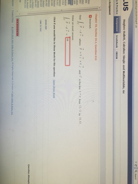 Solved Find integral_C F vector middot d r vector where F | Chegg.com