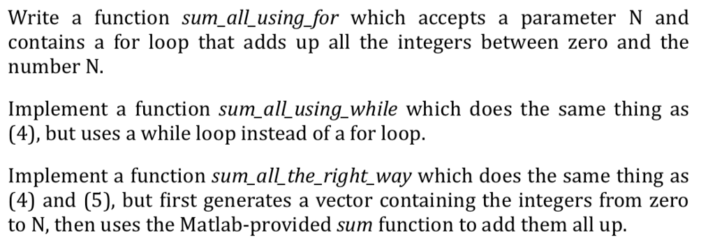 Solved Write a function sum all using.for which accepts a | Chegg.com