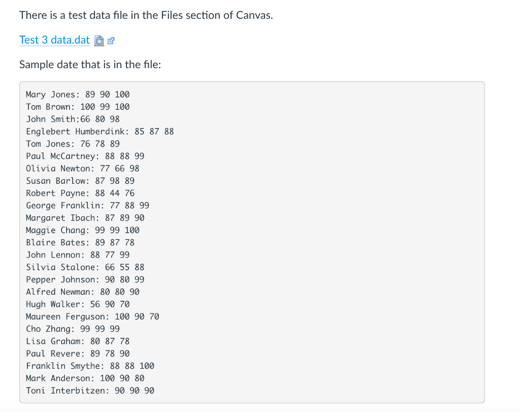 Solved USE QT C THE FILE IS dat Chegg