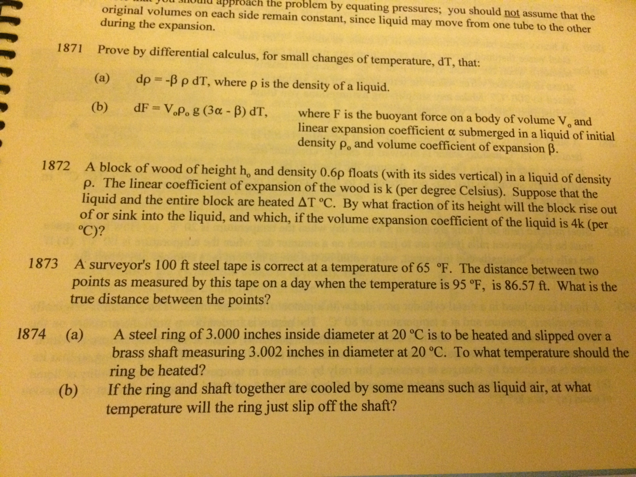 Solved Prove by differential calculus, for small changes of | Chegg.com