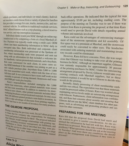Solved Case 5-2 Marshall Insurance Company MARSHALL | Chegg.com