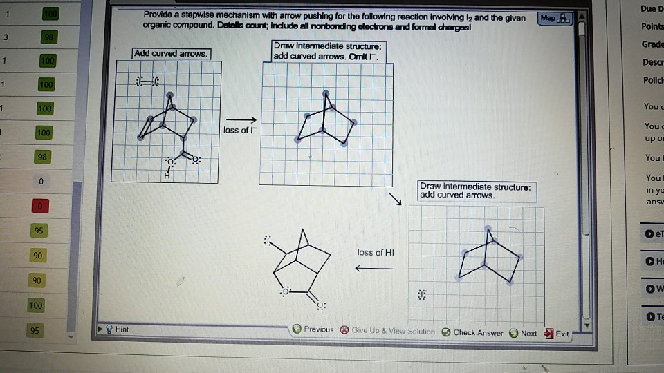Solved Provide a stepwise mechanism with arrow pushing for | Chegg.com