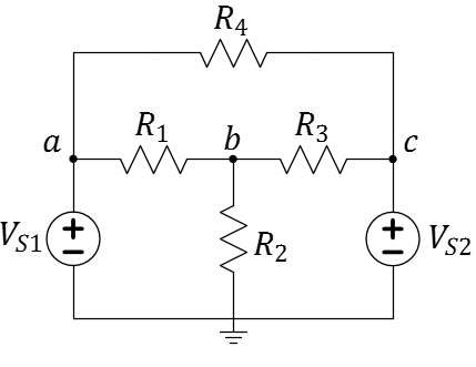 Solved Vs1 = 2 V Vs2 = 4 V R1 = 15 Ohms R2 = 9 Ohms R3 = 7 | Chegg.com