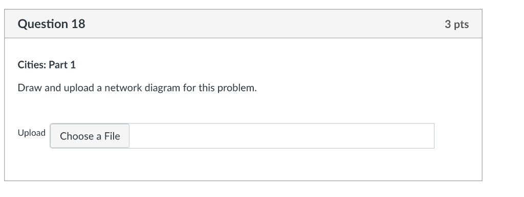 Solved Cities: Introduction to the following information: | Chegg.com