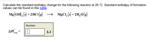 Solved: Calculate The Standard Enthalpy Change For The Fol... | Chegg.com