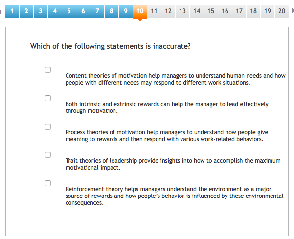 Solved Which of the following statements is inaccurate? | Chegg.com
