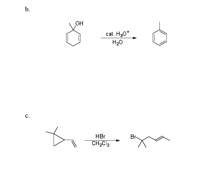 Solved Provide reasonable step-by-step mechanisms for the | Chegg.com