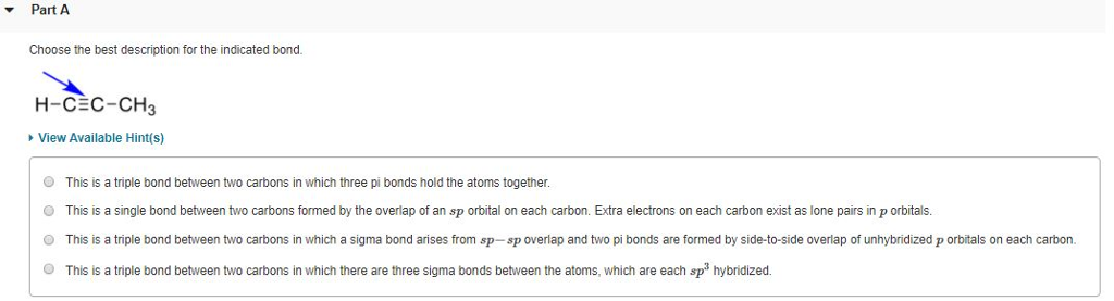 Solved Part A Choose the best description for the | Chegg.com