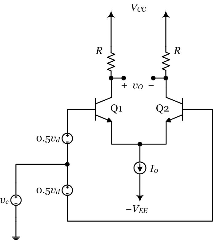 Solved Consider the circuit shown here, vd and vc are | Chegg.com