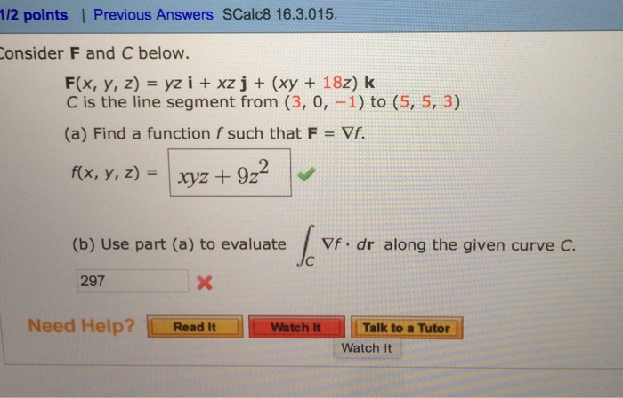 Solved: Consider F And C Below. F(x, Y, Z) = Yz I + Xz J +... | Chegg.com