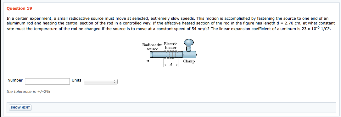 Solved In a certain experiment, a small radioactive source | Chegg.com