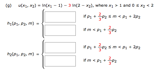 Solved Q)For each of the following utility functions, | Chegg.com