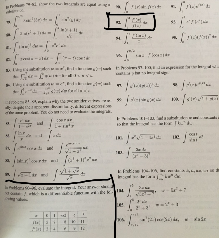 Solved In problems 79-82, show the two integrals are equal | Chegg.com