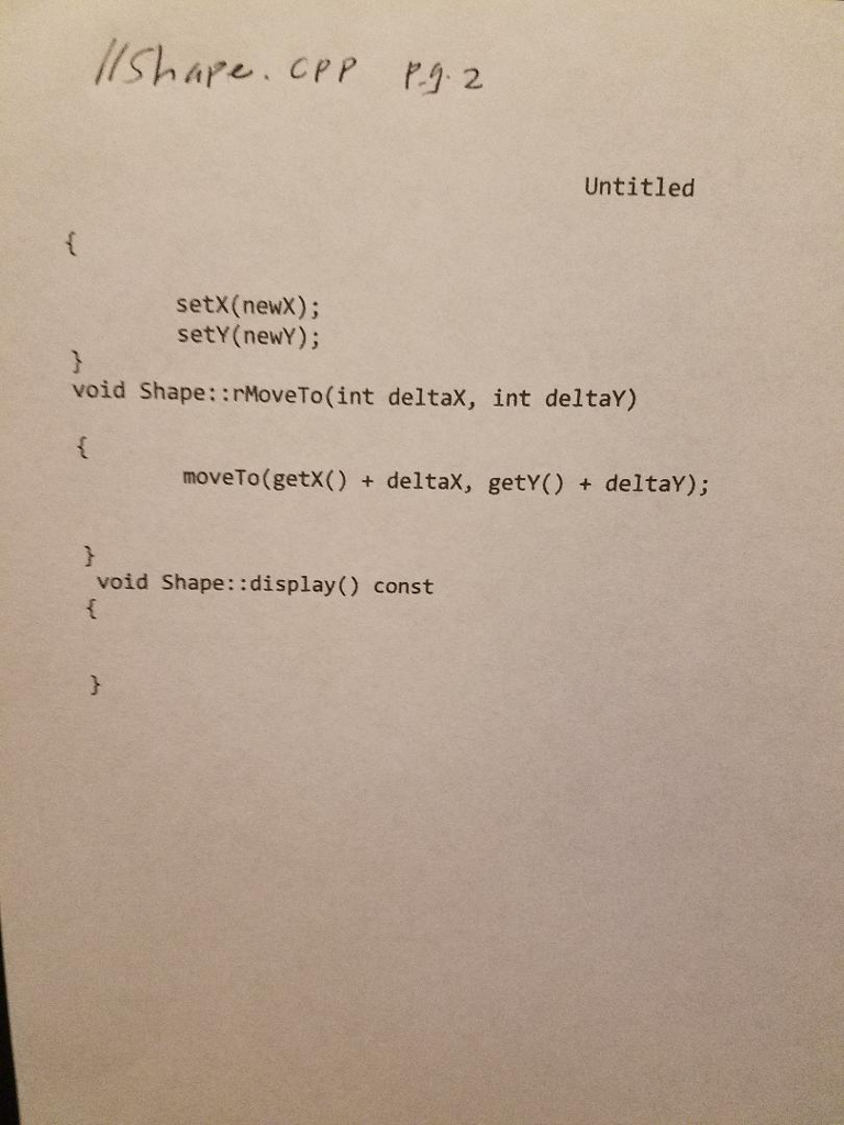 Solved Untitled Notepad File Edit Format View Help Could You