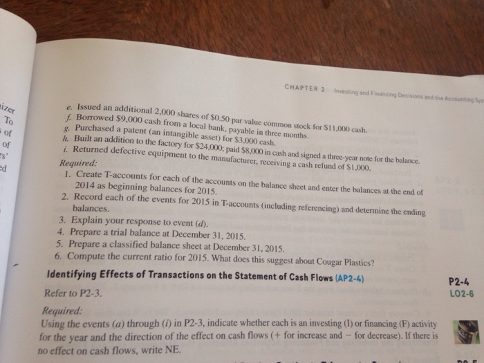 Solved Financial Accounting 8th edition chapter 2, 88p n 89p | Chegg.com