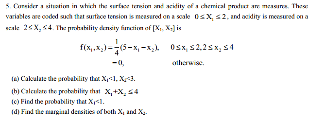 Consider a situation in which the surface tension and | Chegg.com