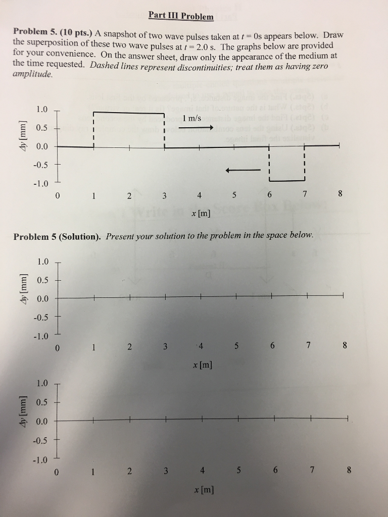 Solved Part III Problem pchem teet Problem 5. (10 pts.) A | Chegg.com