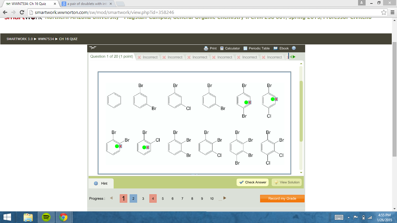 Question Select each molecule that would show only a pair of – Best Writers