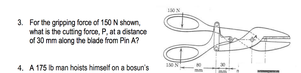 Solved 150 N For the gripping force of 150 N shown, what is | Chegg.com