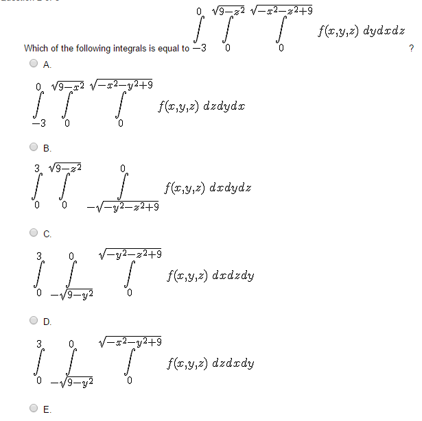 Solved 4+3+$-l is given by which of the following? The | Chegg.com