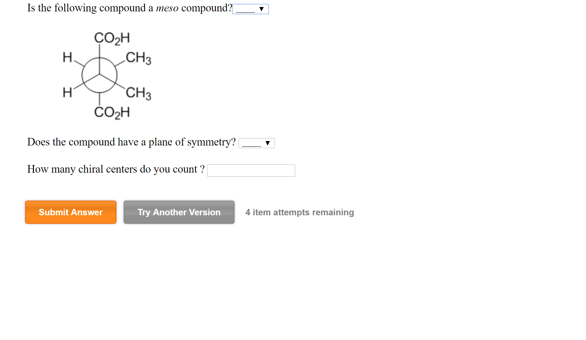 Solved Is the following compound a meso compound? Does the | Chegg.com Solved Is the following compound a meso compound? Does the | Chegg.com