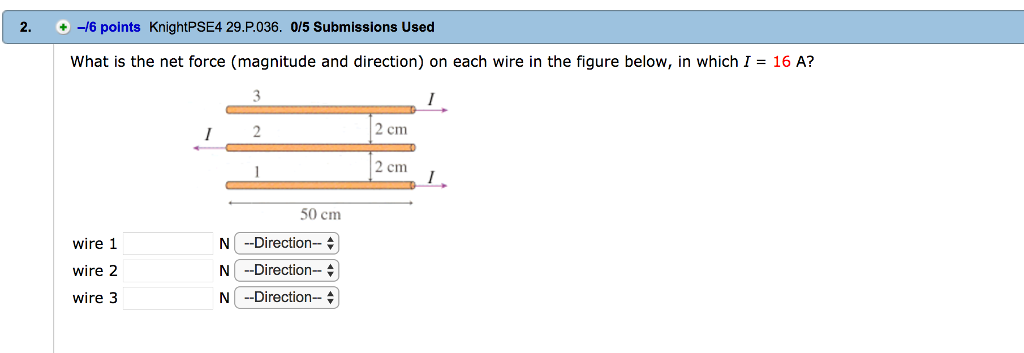 Solved What is the net force (magnitude and direction) on | Chegg.com