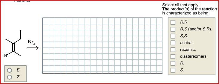 Solved Characterize the following alkene as having the E or | Chegg.com