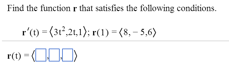 Solved 9.16 Find the function r that satisfies the following | Chegg.com