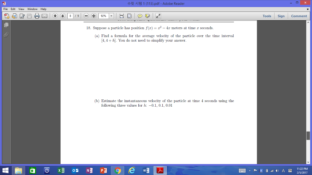 Solved File Edit View Window Help at Al 1 pdf Adobe Reader | Chegg.com