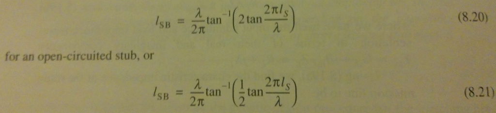When developing a balanced stub design, the length of | Chegg.com