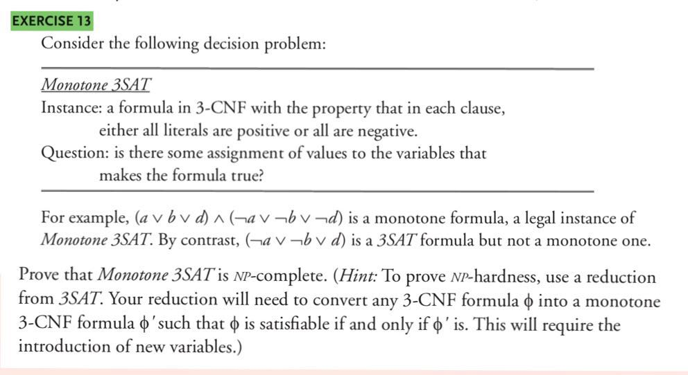 Solved EXERCISE 13 Consider the following decision problem: | Chegg.com
