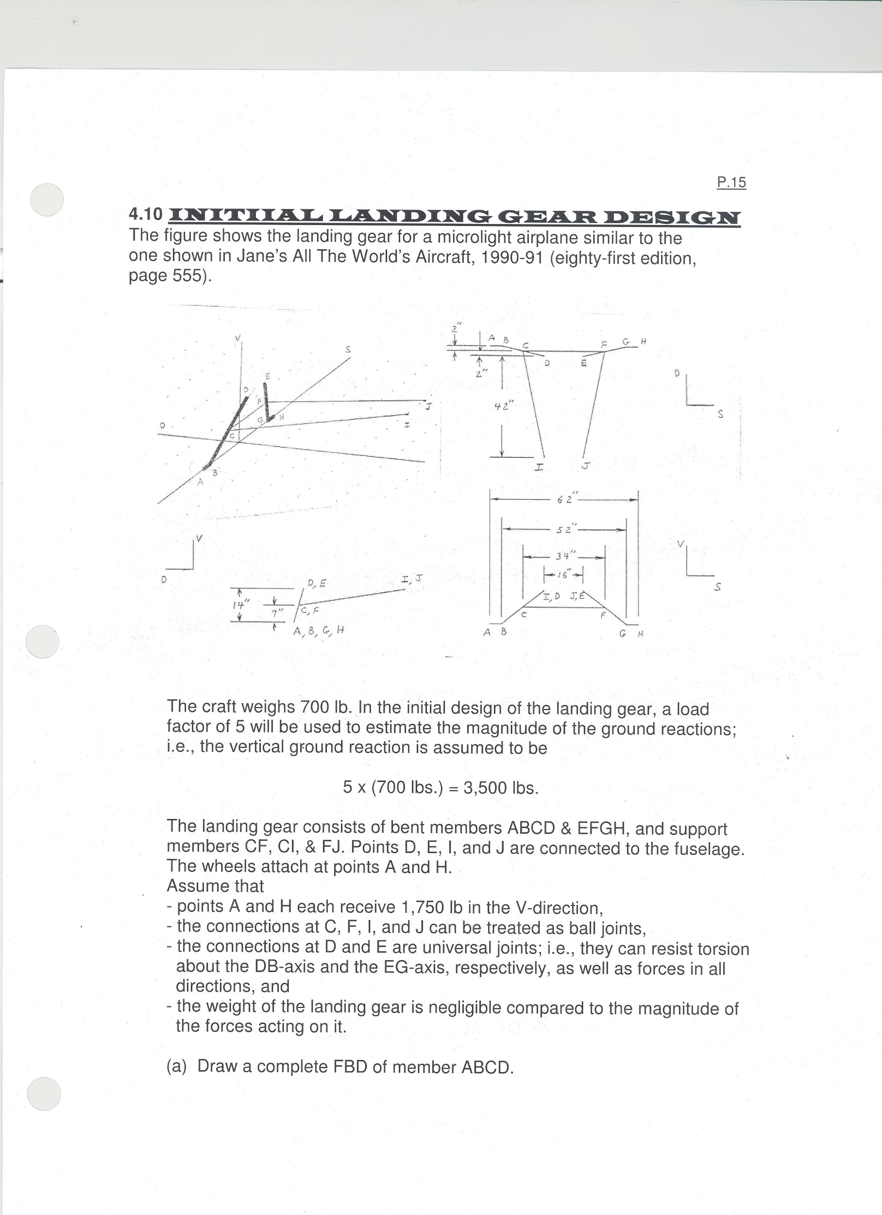 Solved I am having trouble designing this aircraft. I | Chegg.com