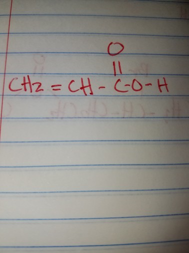 Solved /CH2 CH-CO-H | Chegg.com