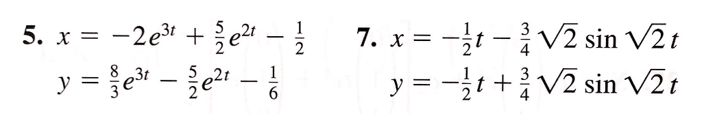 Solved Please solve and show work for number 5 .... the | Chegg.com