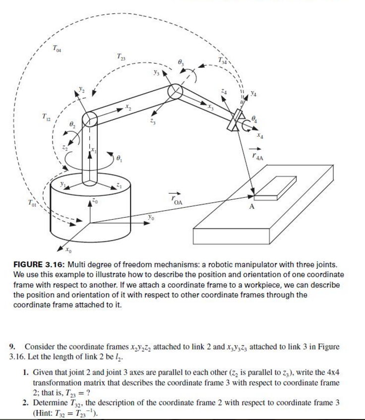 Solved Multi degree of freedom mechanisms: a robotic | Chegg.com