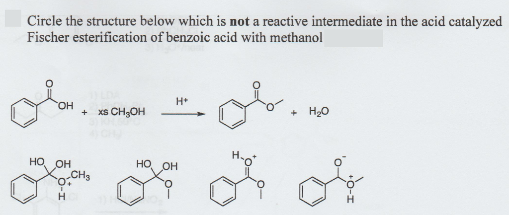 Solved Circle the structure below which is not a reactive | Chegg.com