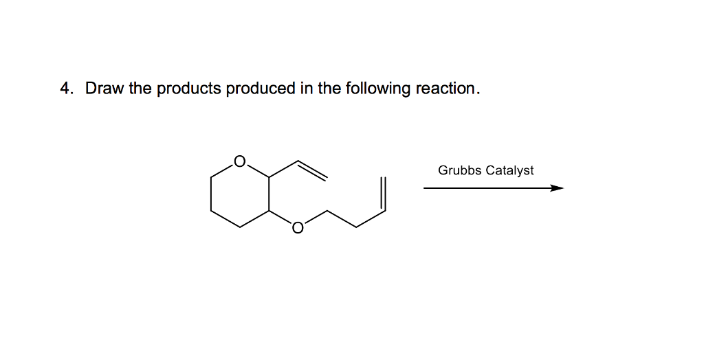 Solved Draw the products produced in the following reaction. | Chegg.com