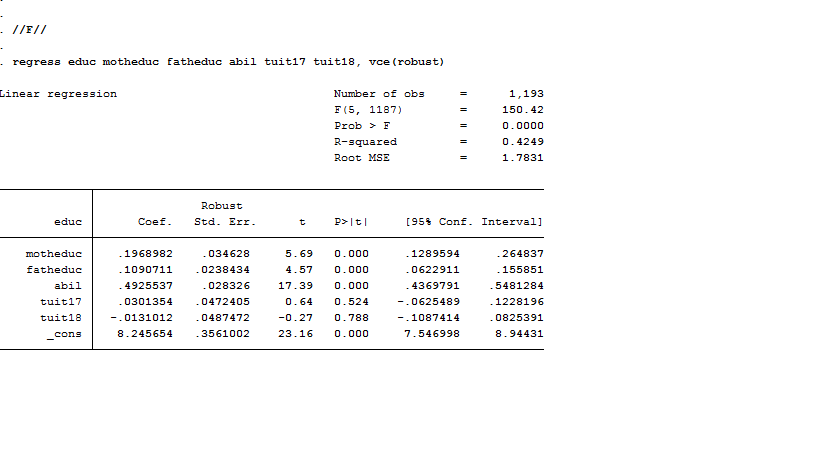 Solved g) Use the corr command to find the correlation | Chegg.com