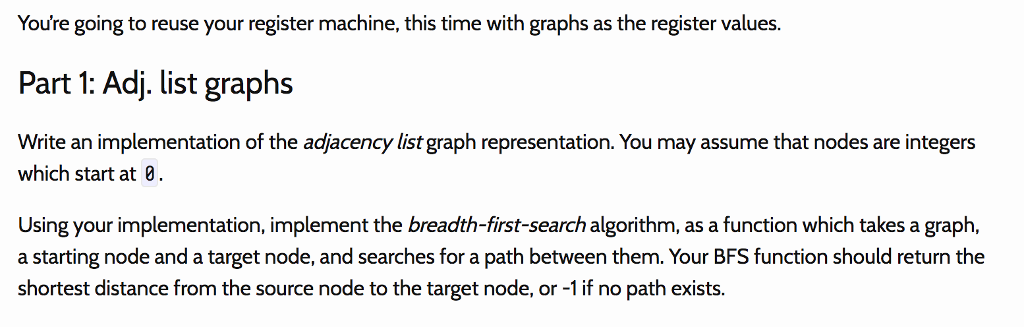 Solved Data Structures in C++, Graphs and breadth-first | Chegg.com