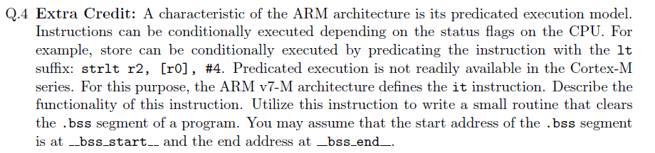 Solved A characteristic of the ARM architecture is its | Chegg.com