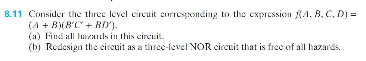 Solved Consider the three-level circuit corresponding to the | Chegg.com