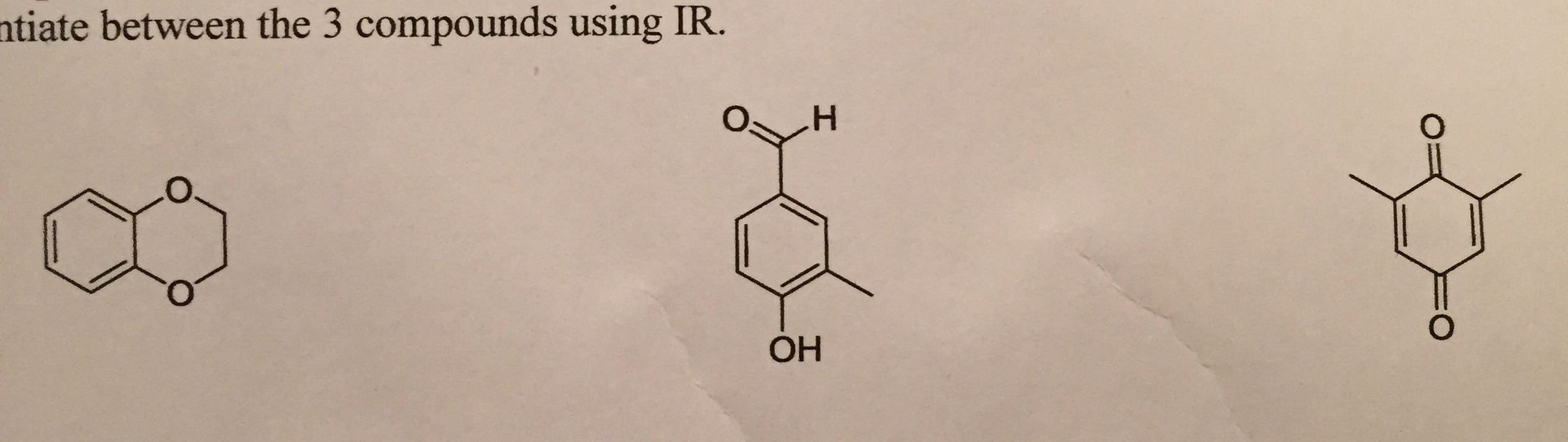 Solved A compound has the formula C8H8O2, 3 of the possible | Chegg.com