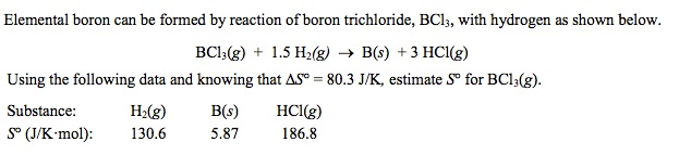 Solved Elemental boron can be formed by reaction of boron | Chegg.com