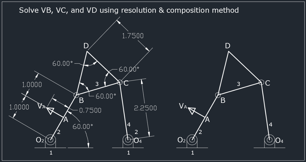 Solve VB, VC, and VD using resolution & composition | Chegg.com