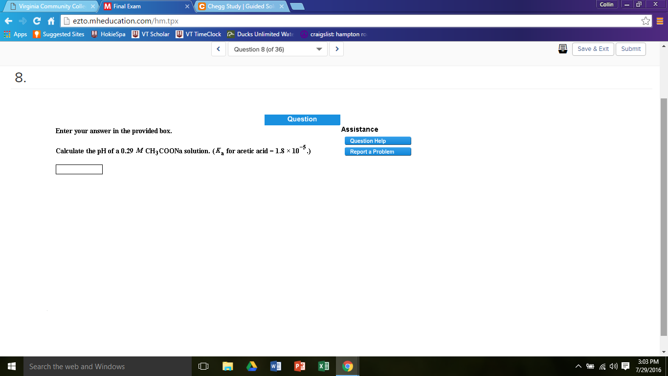 Solved Enter your answer in the provided box. Calculate the | Chegg.com