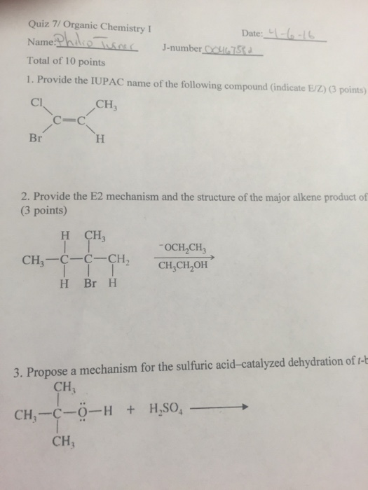 Solved Provide the IUPAC name of the following compound | Chegg.com
