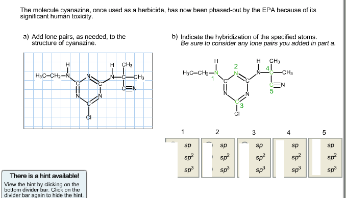 Cyanazine Lewis Structure
