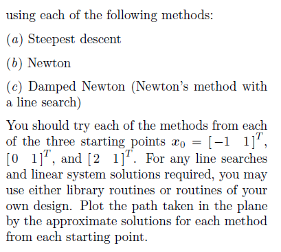 6.9 Write a program to find a minimum of Rosenbrock's | Chegg.com