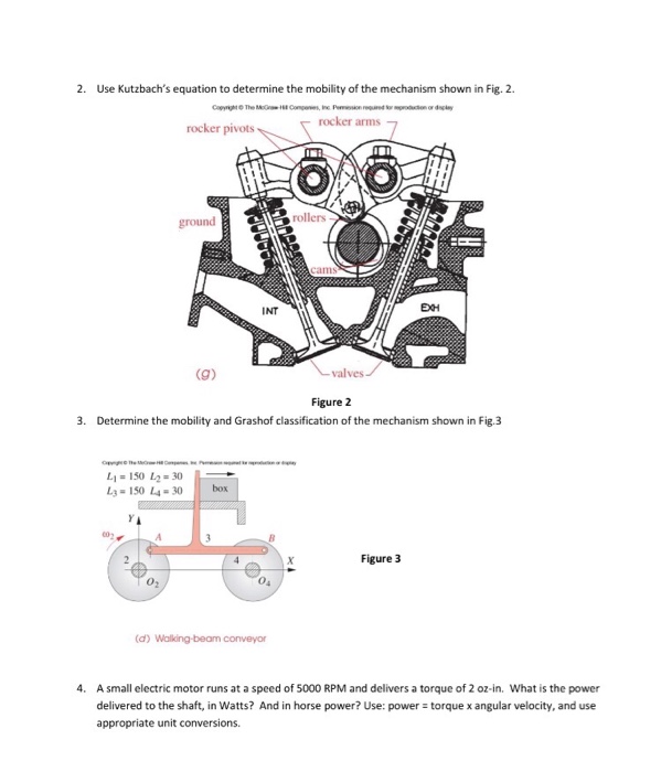 Solved Use Kutzbach's equation to determine the mobility of | Chegg.com Solved Use Kutzbach's equation to determine the mobility of | Chegg.com