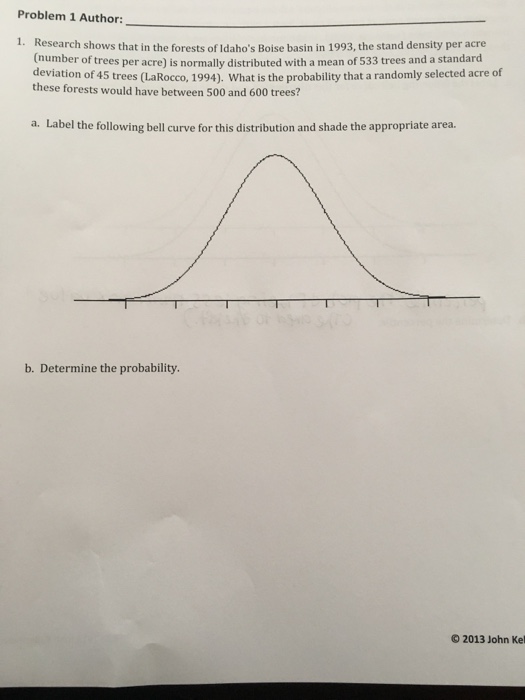 Solved Research shows that in the forests of Idaho's Boise | Chegg.com